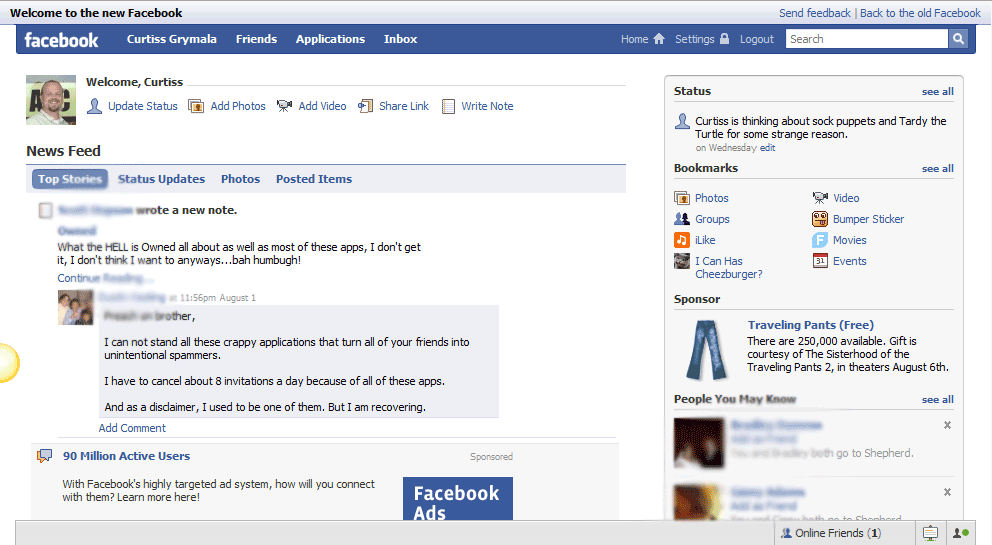 New Facebook Platform Unveiled