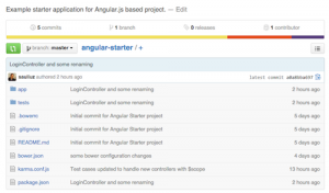 Building Angular.js Starter application